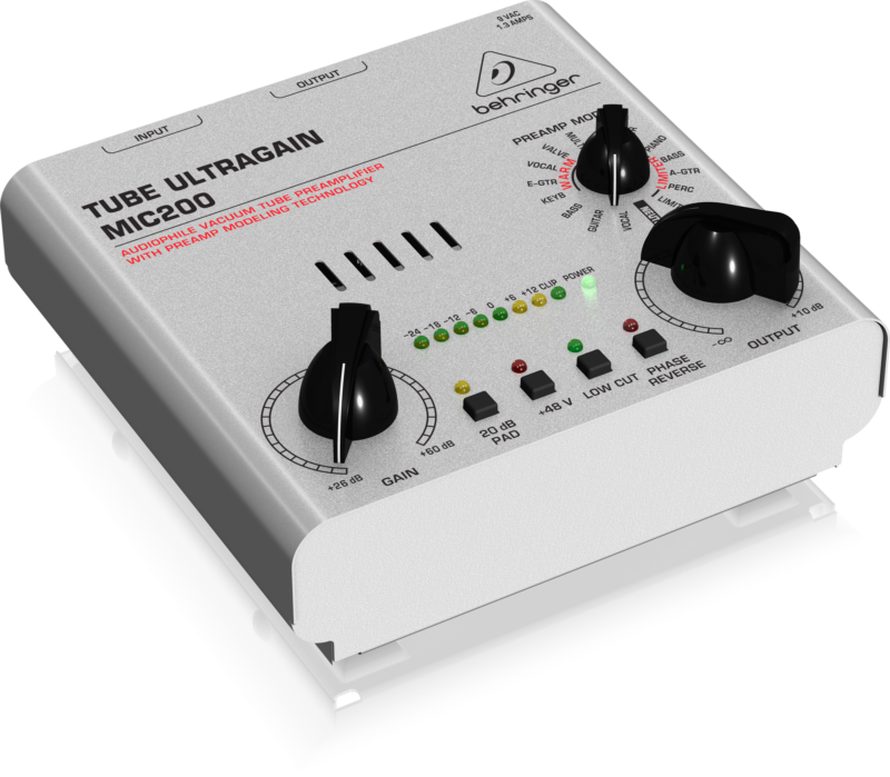 Behringer Tube Ultragain MIC200 - Audio Shop Nepal