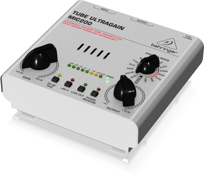 Behringer Tube Ultragain MIC200 - Audio Shop Nepal